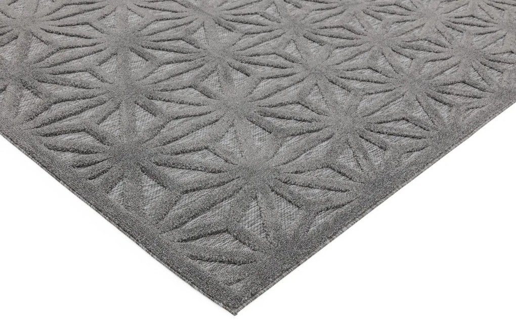 Tribeca Design Kusový koberec Secco Anthracite Star Rozměry: 80x150 cm
