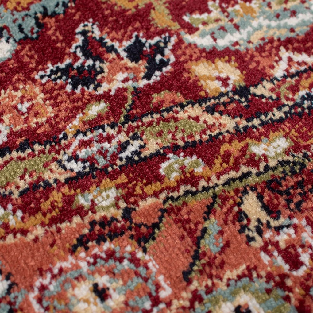 Flair Rugs, Kusový koberec Sincerity Royale Sandford Red, 160x230, červená, ložnice