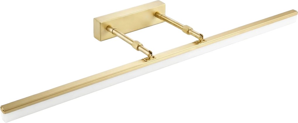 Toolight Rea, Koupelnové nástěnné LED svítidlo APP1877-1W 80cm BRUSH GOLD, OSW-66032