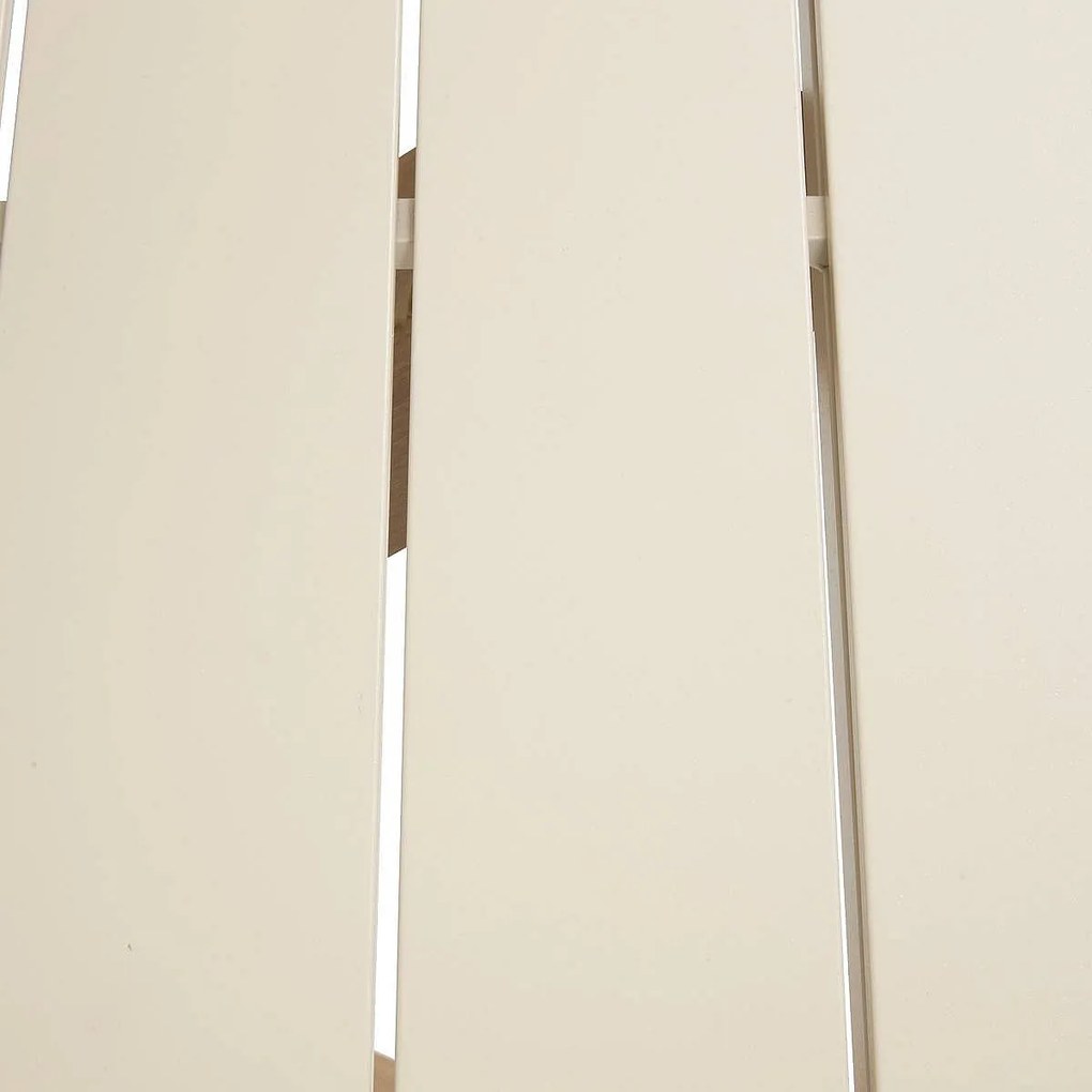 DEOKORK Hliníkový stůl BERGAMO 220/279 cm (efekt dřeva)