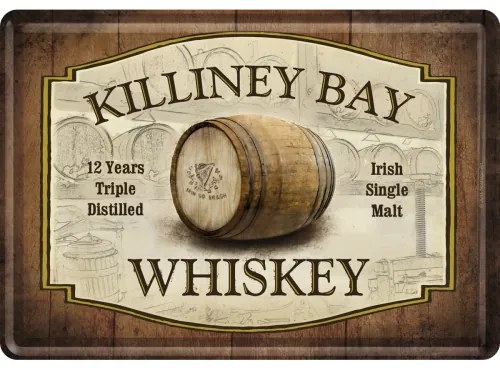 Postershop Plechová pohlednice - Killiney Bay Whiskey