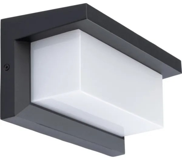 LED Venkovní nástěnné svítidlo NEELY 1xE27/9W/230V 4000K IP54 antracit