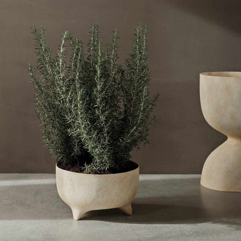 FERM LIVING Květináč Evoke Medium, Warm Sand