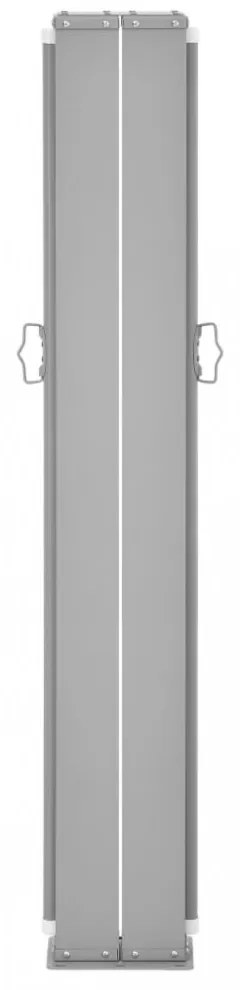 Zatahovací boční markýza 170x1200 cm Dekorhome Krémová