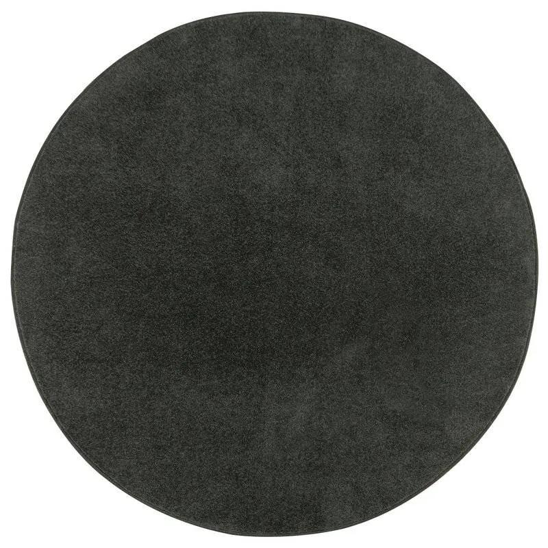 Kulatý koberec Dynasty 78 černý Rozměr: průměr 100 cm