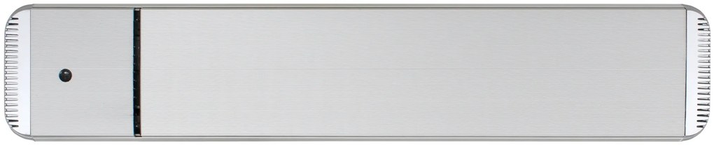 Terasový infrazářič s dálkovým ovládáním CasaTherm Heatpanel HOTTOP/D 1500W stříbrný