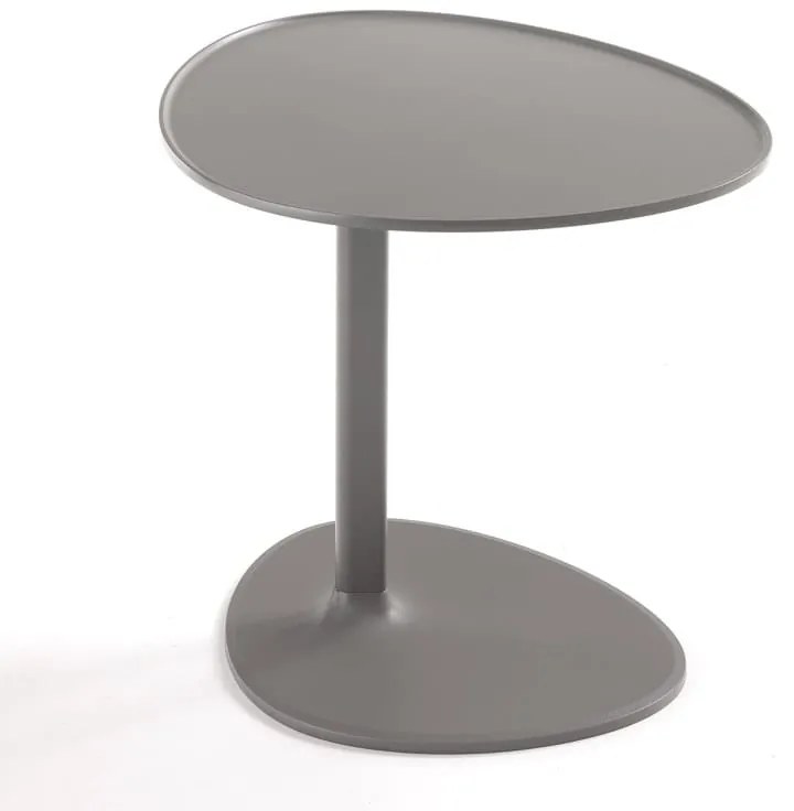 Tomasucci Hliníkový stolek MARATEA GREY 50x56x46cm,šedý