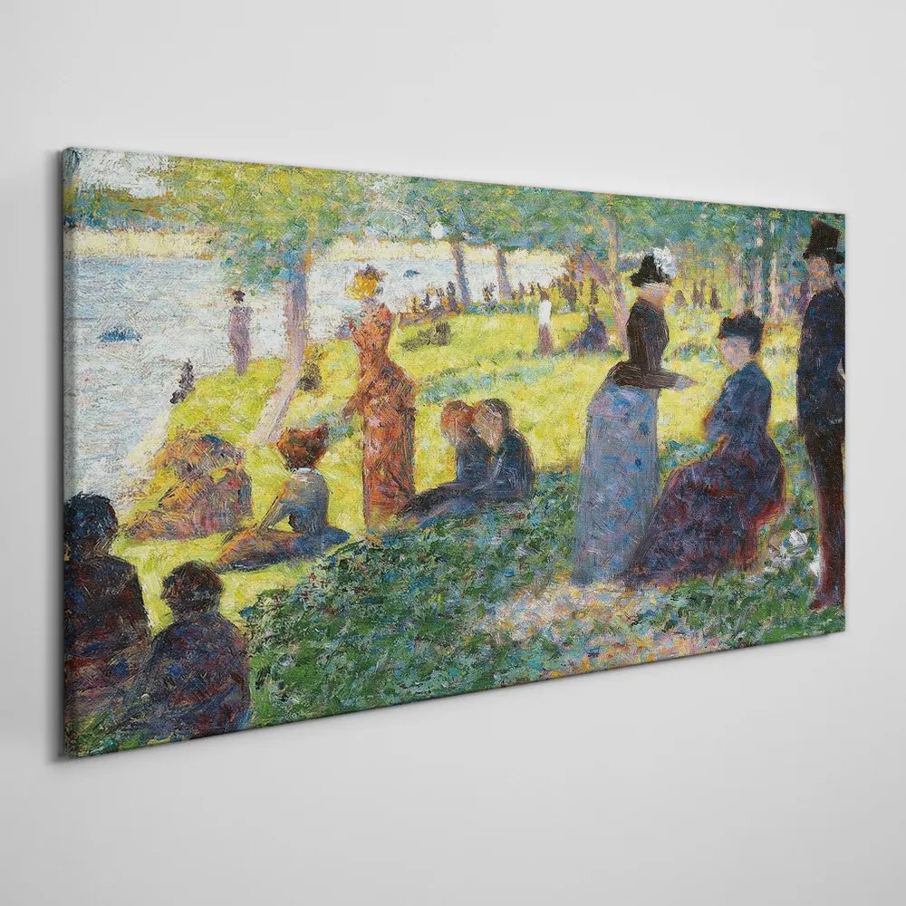 Obraz na plátně La Grande Jatte Seurat