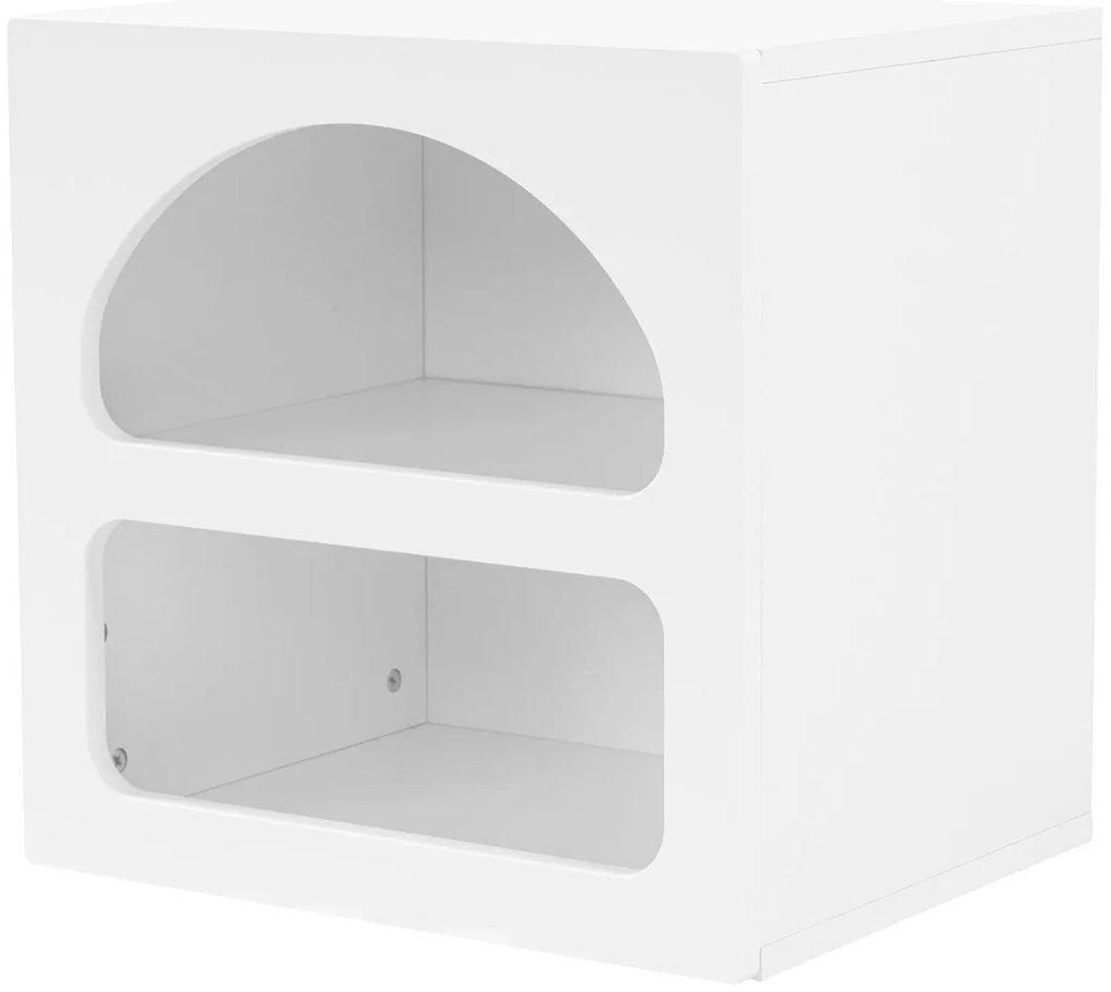 Kalune design Odkládací stolek LORIN bílý