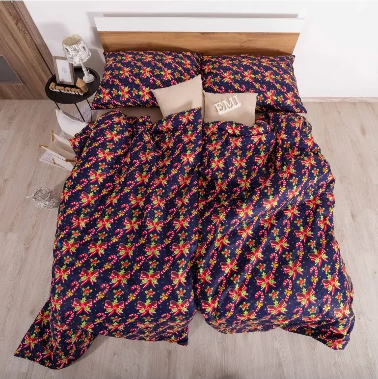 Vánoční bavlněné povlečení Candyland EMI