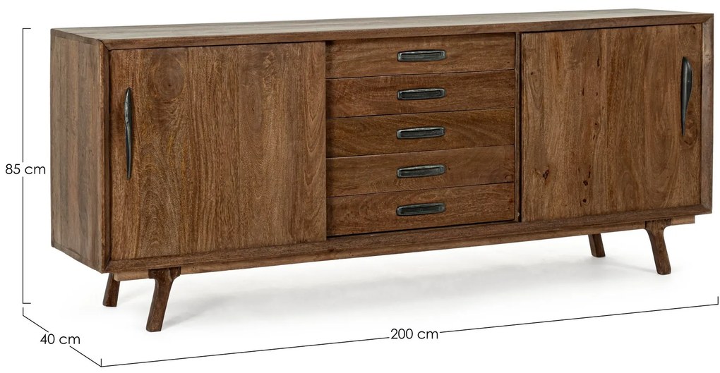 BIZZOTTO komoda SHERMAN 85x200 cm 0746840