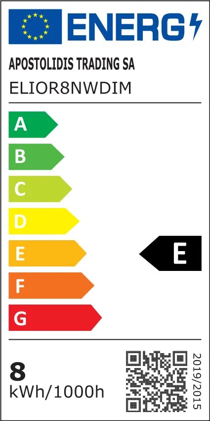 Diolamp LED Filament žárovka čirá A60 8W/230V/E27/4000K/1010Lm/360°/Dim