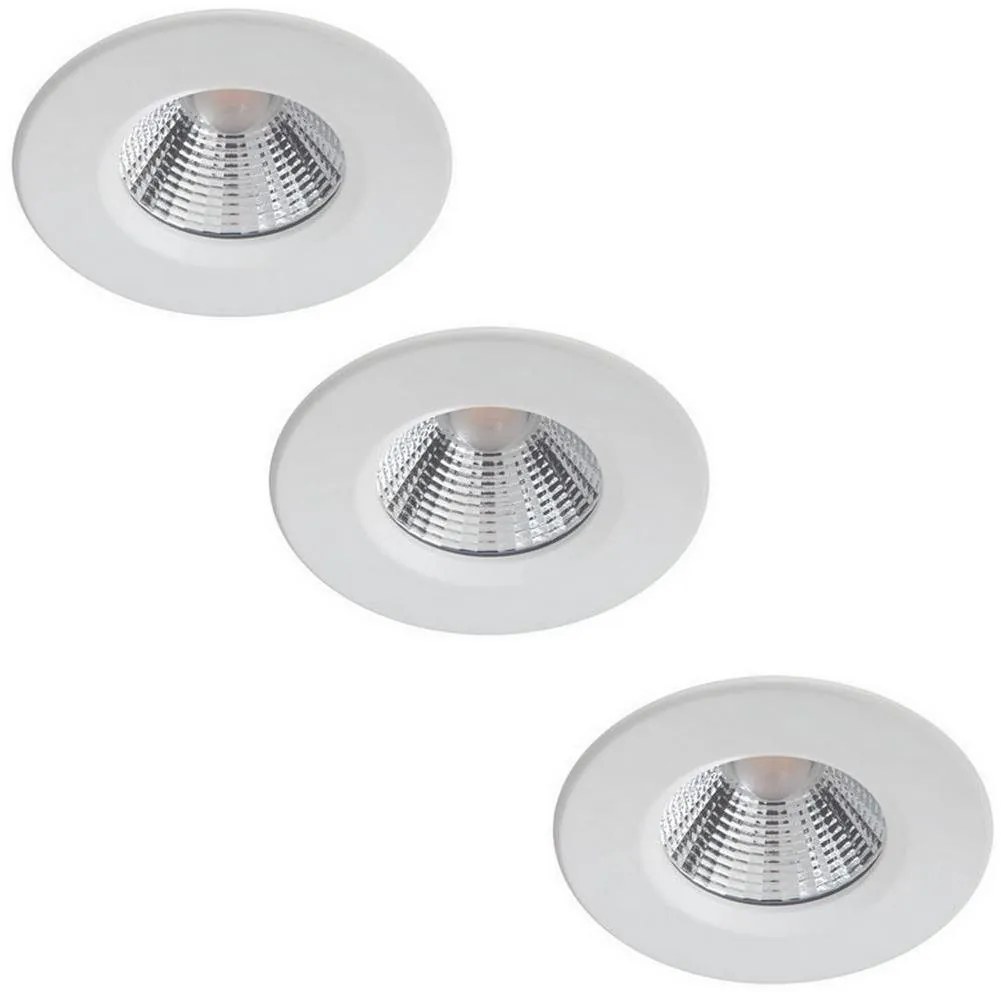 Philips dive sl261 led koupelnové zápustné bodové svítidlo 1x5,5w | 350lm | 2700k | ip65 - set 3 ks, ochrana eyecomfort, bílá