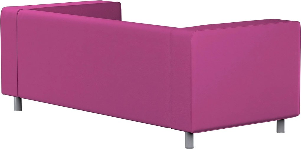 Potah na pohovku IKEA Klippan 2-místná barva růžová látka pletený vzor