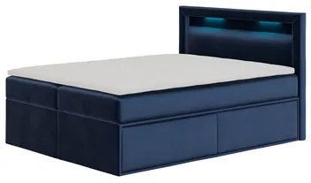 Čalouněná postel PRADA rozměr 120x200 cm Béžová