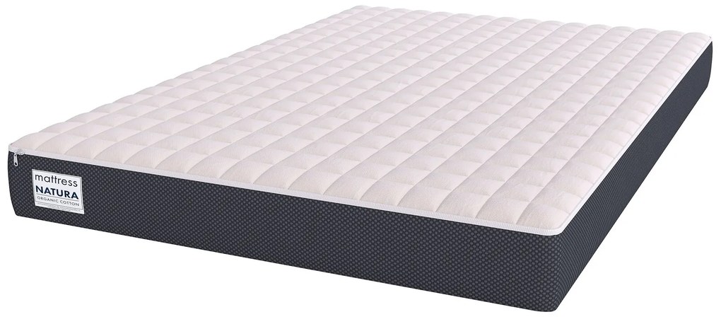 Mattress Natura ECO ORGANIC HIT PROFIL 11 H2/H3 195 x 85 cm, prošívaný snímatelný potah 100% Organická bavlna Air Space 3D boční strana
