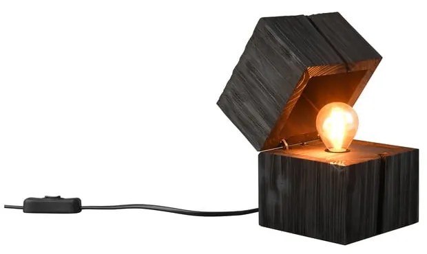 Černá stolní lampa (výška 16 cm) Treasure – Trio