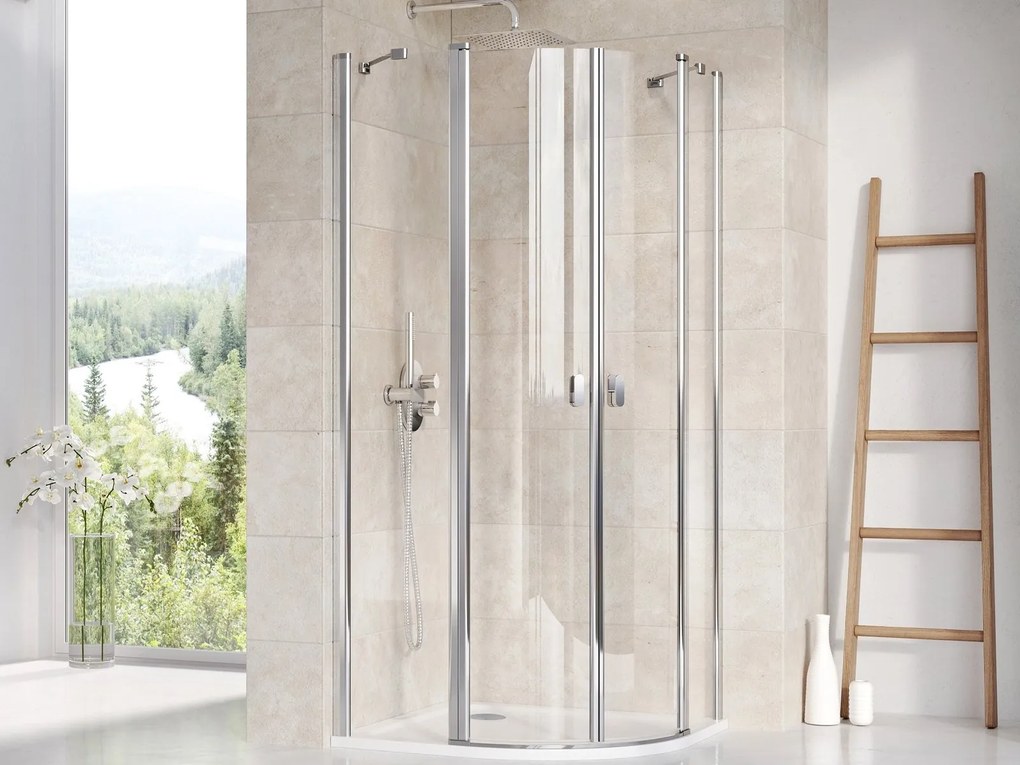 Ravak Elipso Pro Chrome 90 x 90 cm XA247701010 sprchová vanička