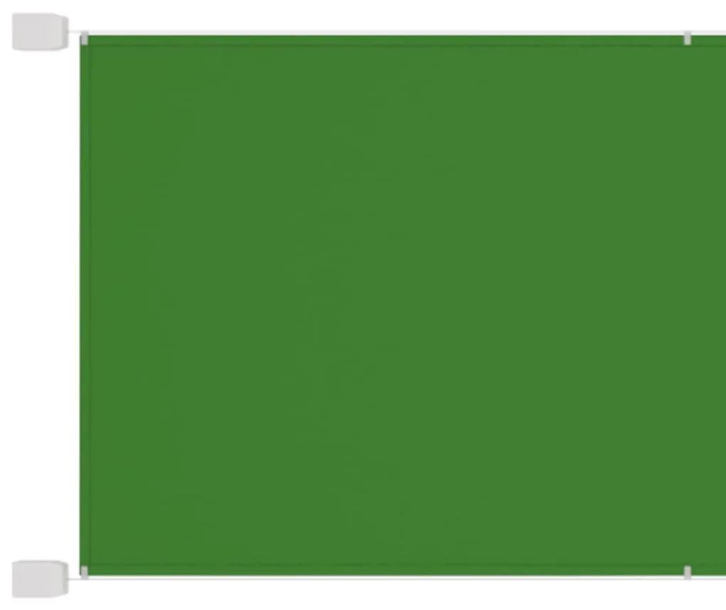 Vertikální markýza světle zelená 100 x 1 200 cm oxfordská látka,  148310