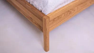 Postel Postelia AMARE Buk 140x200 - dřevěná postel z masivu o šíři 4 cm