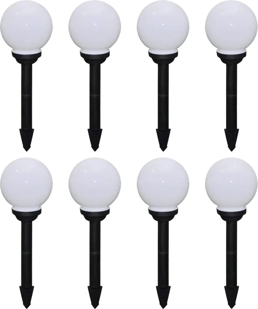 Venkovní osvětlení příjezdové cesty 8 ks LED 15 cm se zápichem 277114
