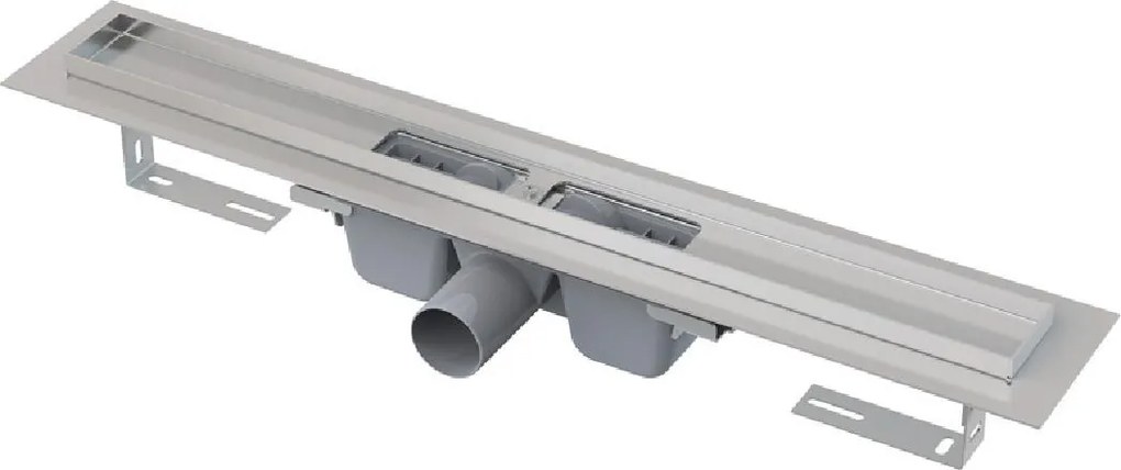 Alca - Sprchový žlab 95 cm, s okrajem pro perforovaný rošt, nerez APZ1-950