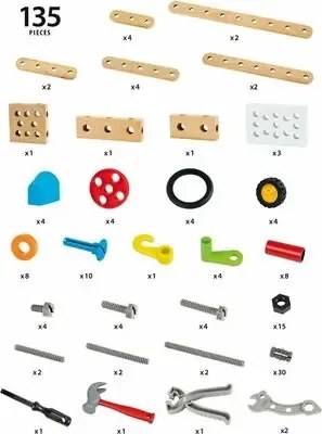 BRIO Stavebnice BUILDER rozšířená sada / od 3 let