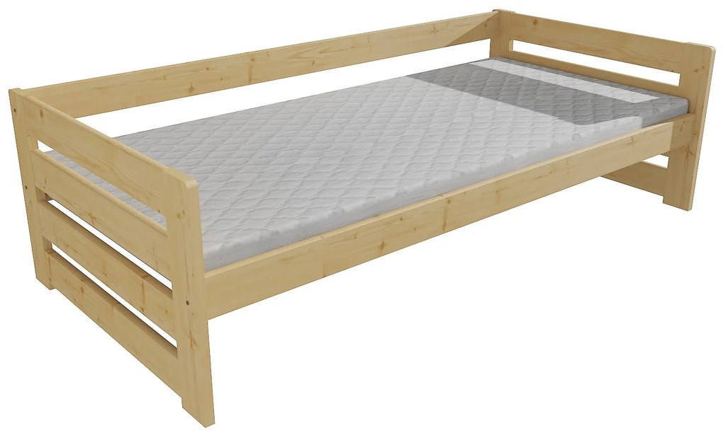 Vomaks Dětská postel M 002 NEW* Rozměr: 90 x 200 cm, Barva: barva bílá