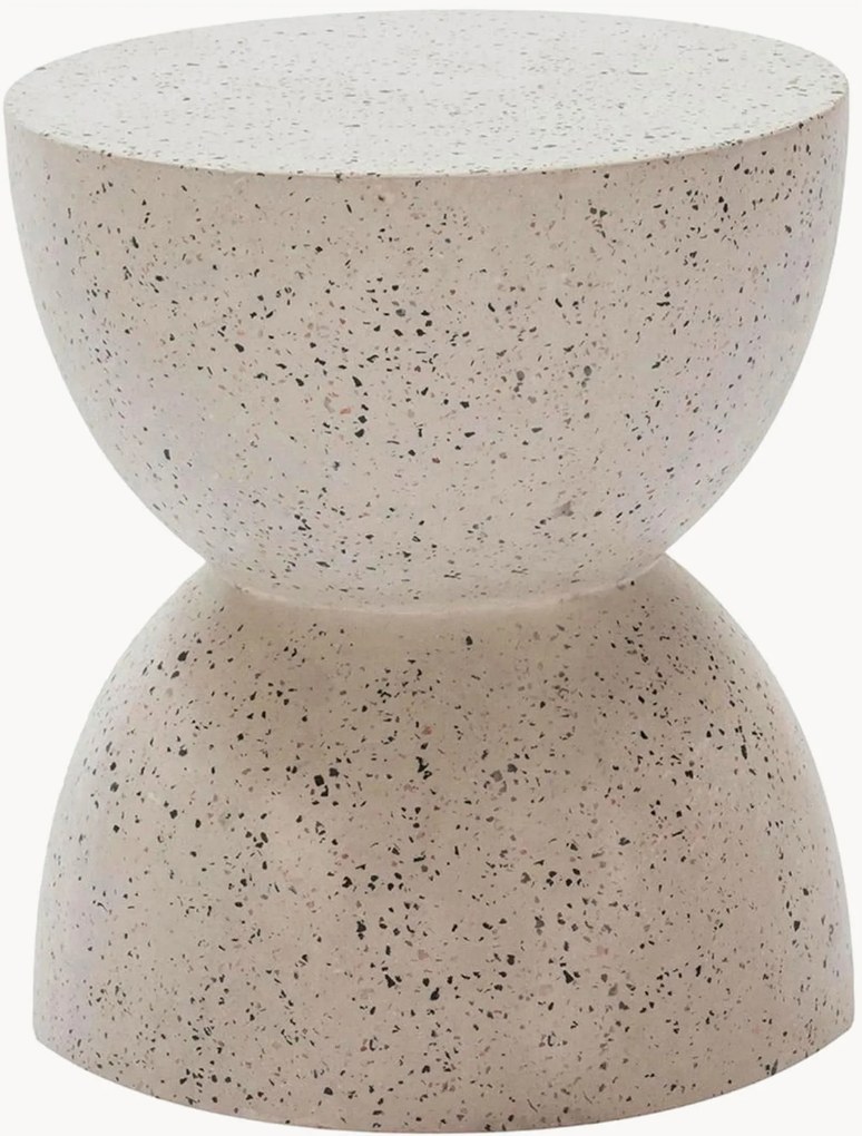 Terrazzo stolička Hourglass
