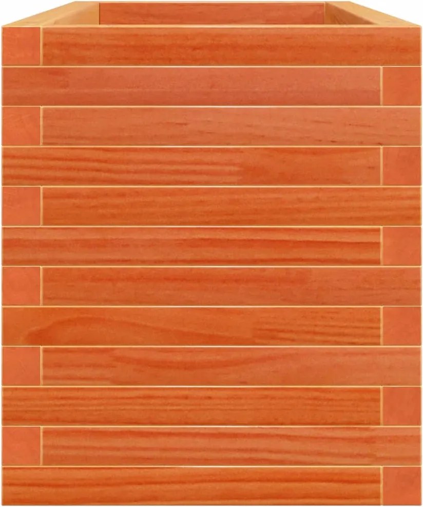 Zahradní truhlík voskově hnědý 110x40x46 cm masivní borovice 3282451