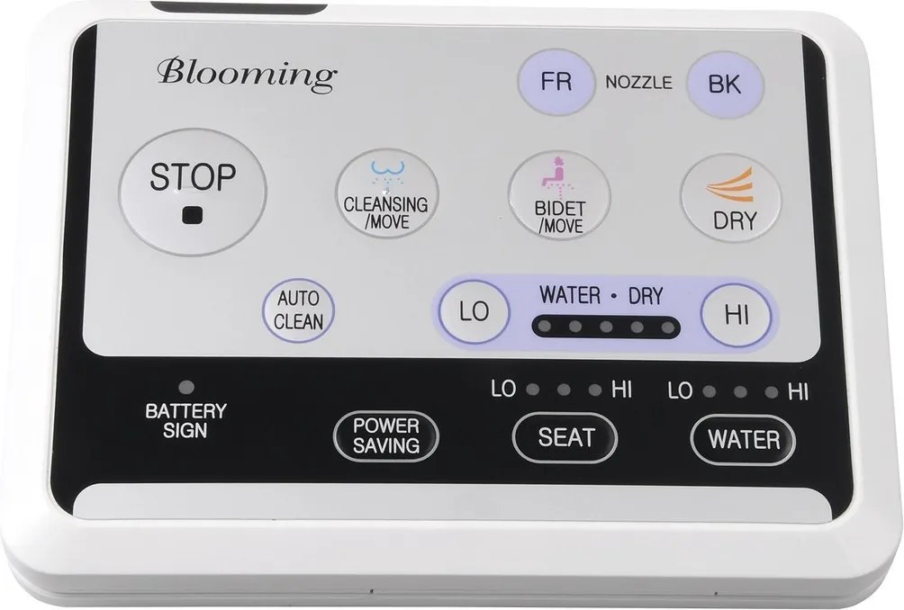 Sapho Sapho, BLOOMING elektronický bidet s dálkovým ovládáním, NB-R770D