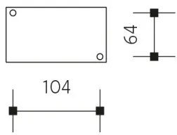 LED Venkovní nástěnné svítidlo NATURA LED/12W/230V 4000K IP65 hnědá/antracit