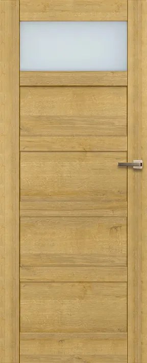 Interiérové dveře vasco doors BRAGA model 2 Průchozí rozměr: 70 x 197 cm, Orientace dveří: Levé dveře, Dekor: Buk jasmínový