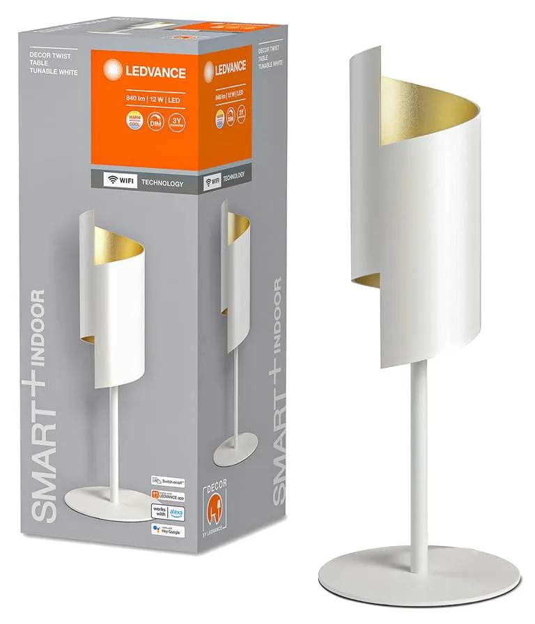 LEDVANCE SMART+ WiFi Decor Twist stolní lampa bílá