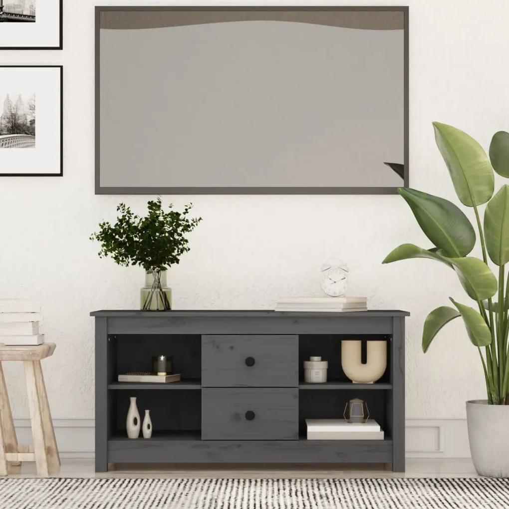 vidaXL TV skříňka 103 x 36,5 x 52 cm masivní borové dřevo [814570] Barva: medová hnědá