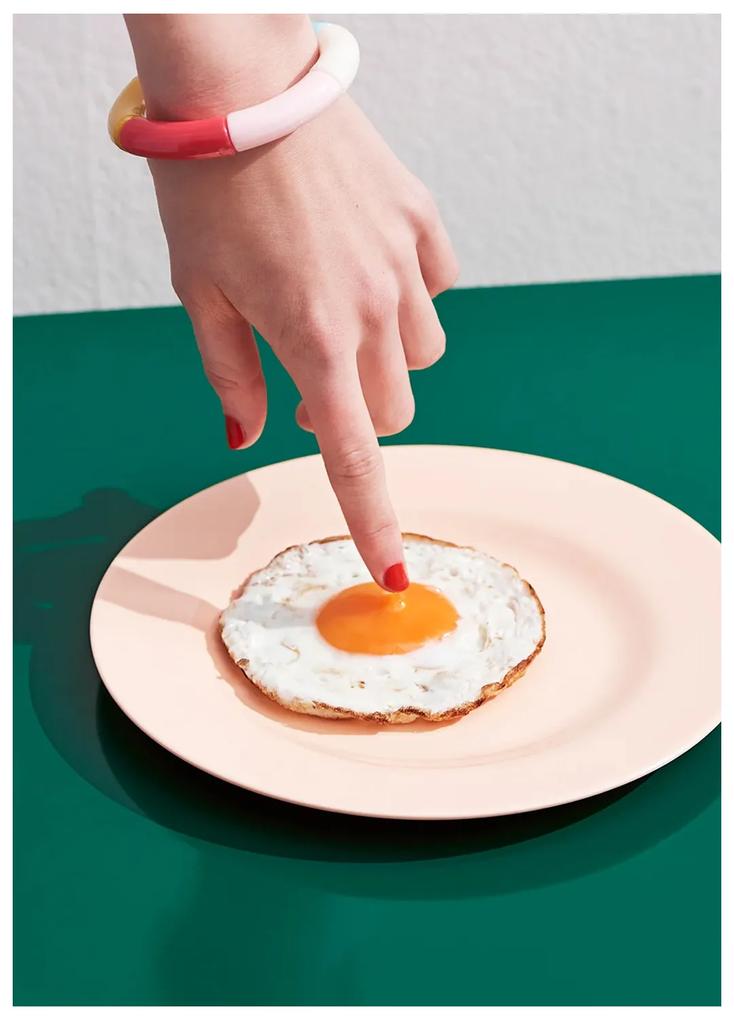 Paper Collective designové moderní obrazy Fried Egg (120 x 168 cm)