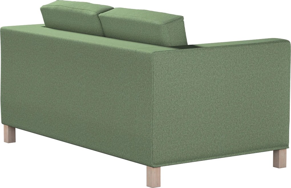Potah na pohovku IKEA  Karlanda 2-místná, krátký barva zelená látka pletený vzor