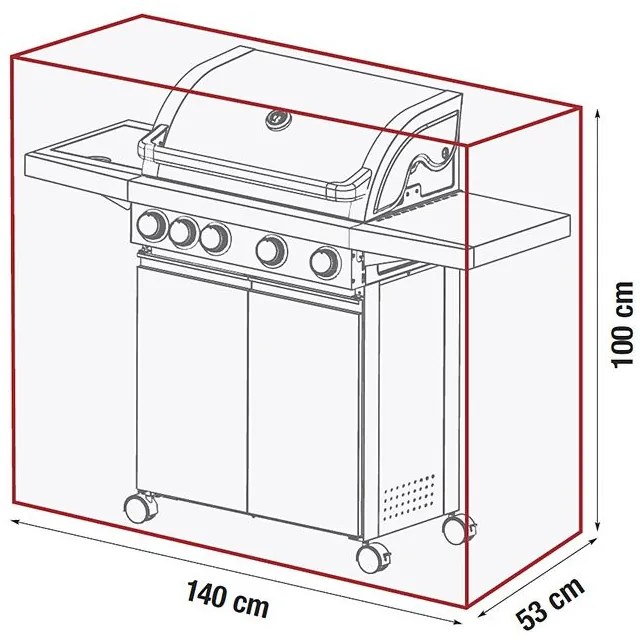 Grillstar Ochranný obal na gril Atlanta 450, vhodné pro: plynový gril Atlanta 450