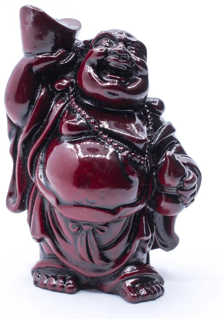 Milujeme Kameny Buddha bohatství s ingotem - soška Feng shui B2