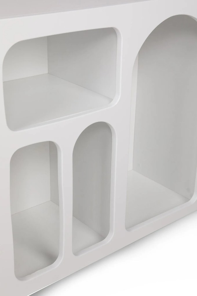 Kalune design Konzolový stolek LIVA bílý