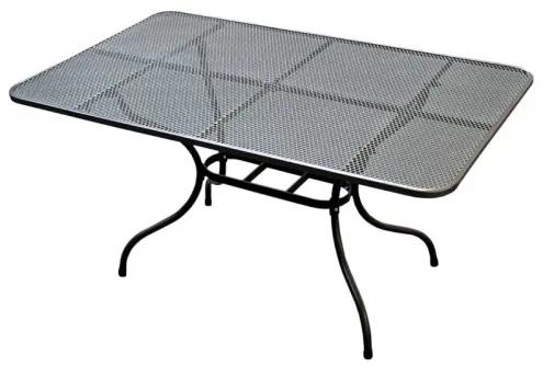 Kovový zahradní stůl obdélník U506 -145x90 cm - 3D5545