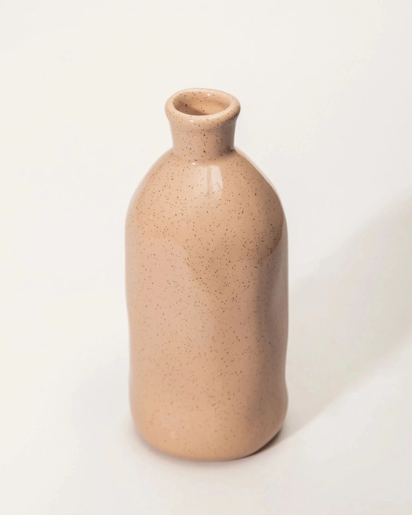 Vase Pink Sandstone 7x7x15 cm