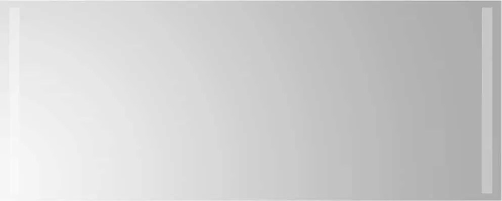 Koupelnové zrcadlo s LED osvětlením 100x40 cm 151753
