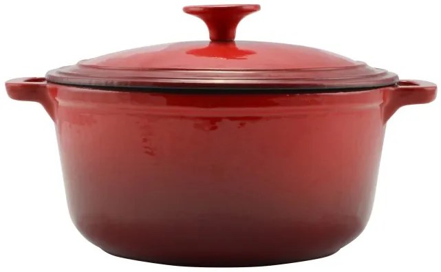 Litinový hrnec se smaltovaným povrchem 2,2L 20cm Red 50932