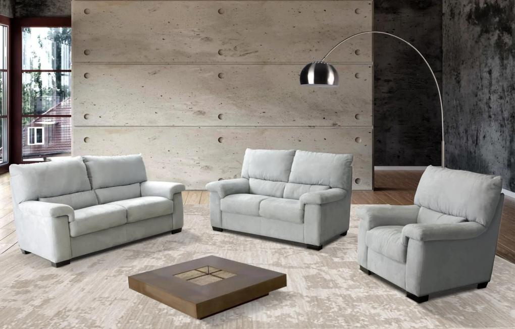 Pregio Italia sofa&relax Stylová luxusní sedačka BRIO Provedení: 2-místná MAXI, Vzorník látek: tekno fibra 03 milk