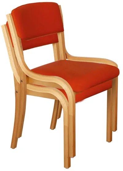 Bradop Židle celočalouněná FILIPA buková Z138 L - OLŠE 540 - OLYMP-540