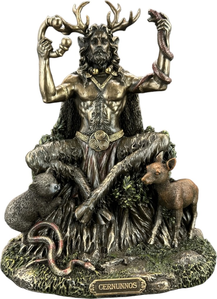 Figurka Socha Soška Severský Bůh Cernunnos Veronese WU77059A4