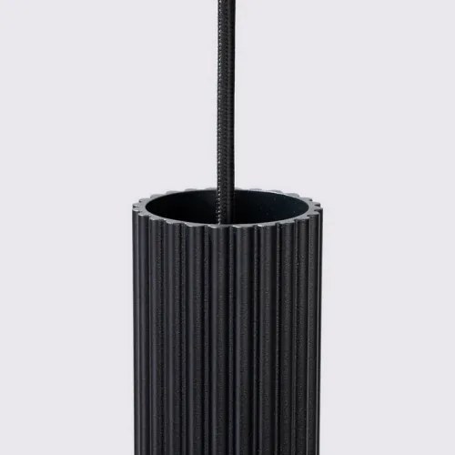 Závěsné svítidlo SOLLUX KARBON 3L černá GU10 3x10W bez žárovek SL.1575