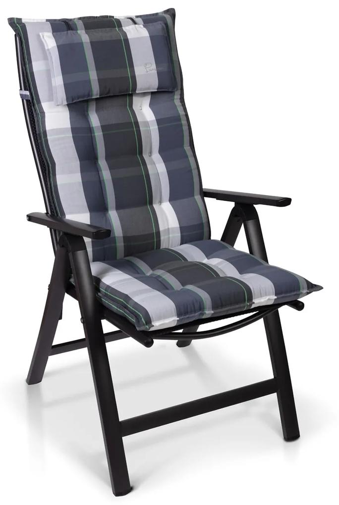 Sylt, čalouněná podložka, podložka na židli, podložka na výše polohovací křeslo, polštář, polyester, 50 × 120 × 9 cm, 2 x čalounění