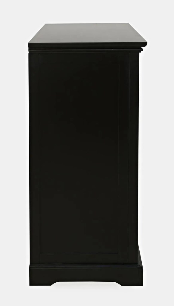 Komoda Avola 84 cm z masivu černá
